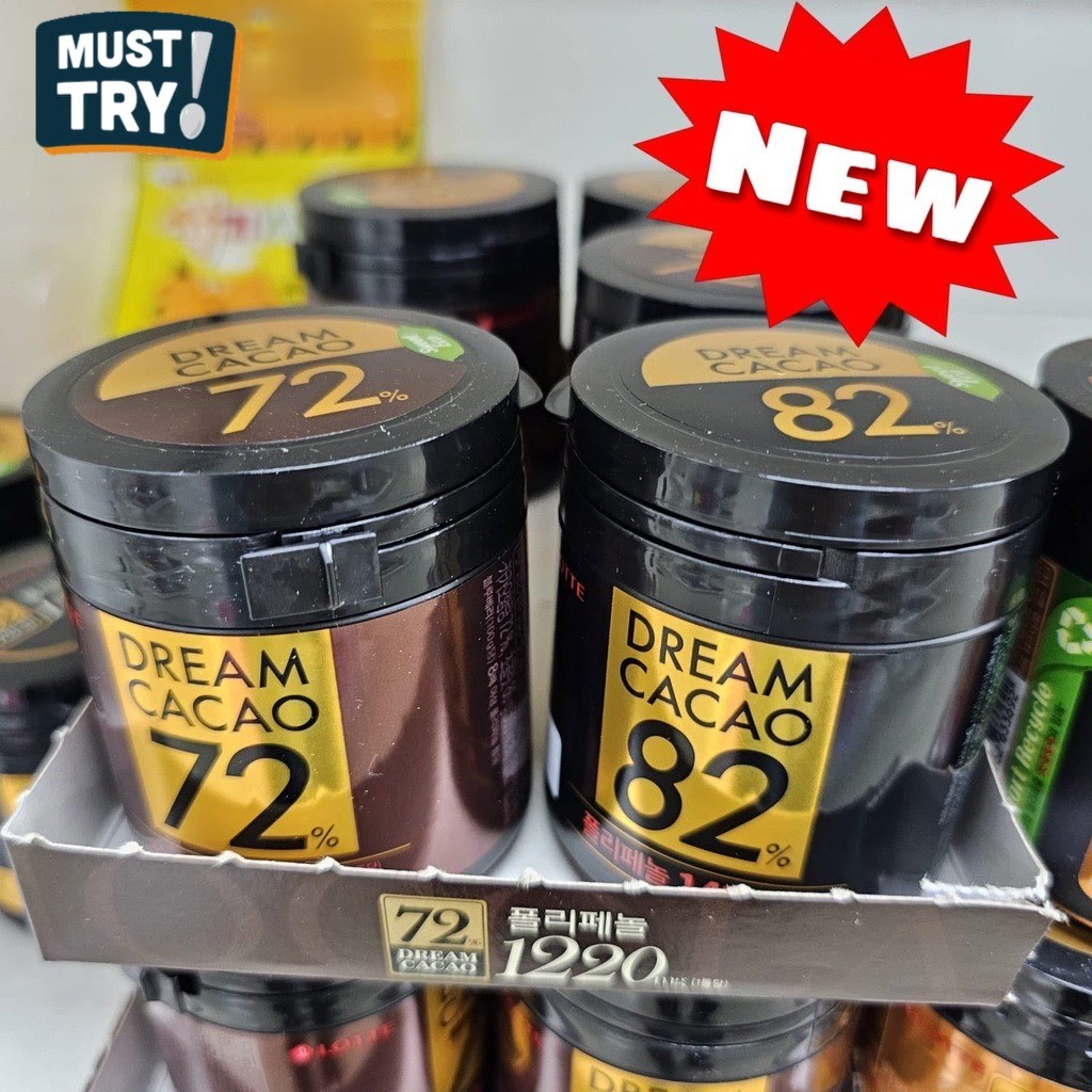 Jual Lotte Dream Cacao 56 / 72 / 82 / Crunky - Dark Chocolate - Coklat | Shopee Indonesia