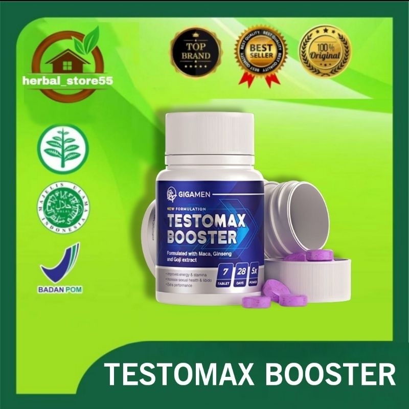 Jual Testomax Booster Asli Original Suplemen Pria Terbaik | Shopee ...