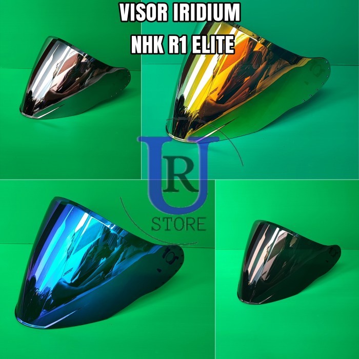 Jual FLAT VISOR IRIDIUM HELM NHK R1 ELITE / KACA IRIDIUM HELM NHK R1 ...