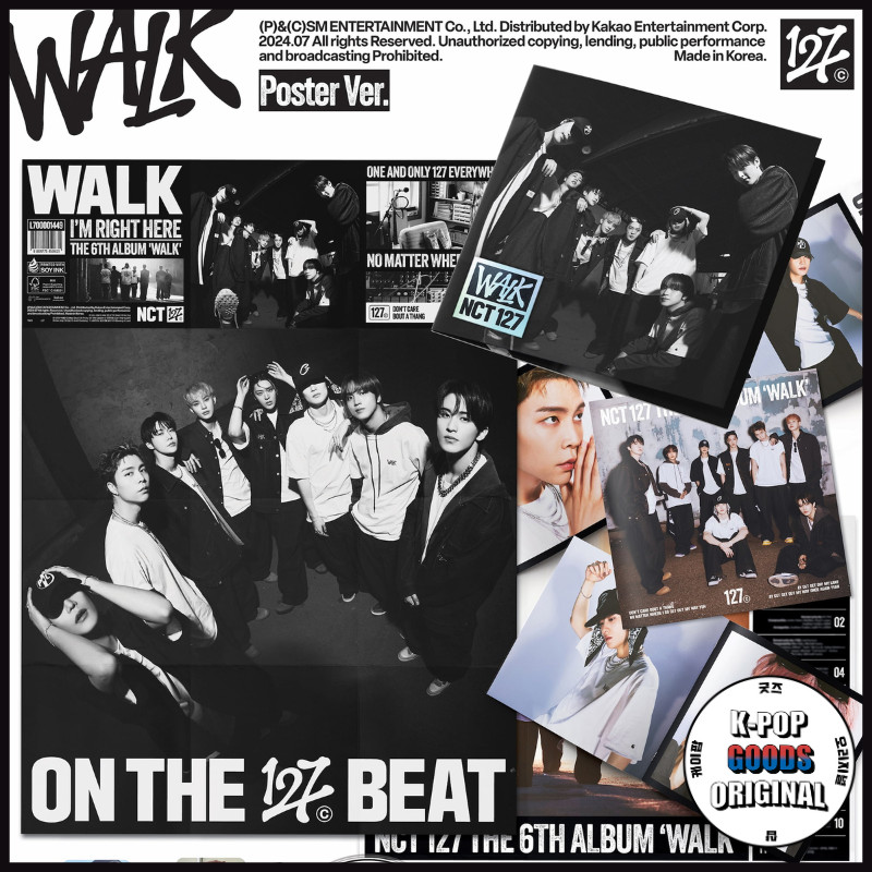 Jual [Ready Stock] NCT 127 - 6th Album [WALK] | Shopee Indonesia