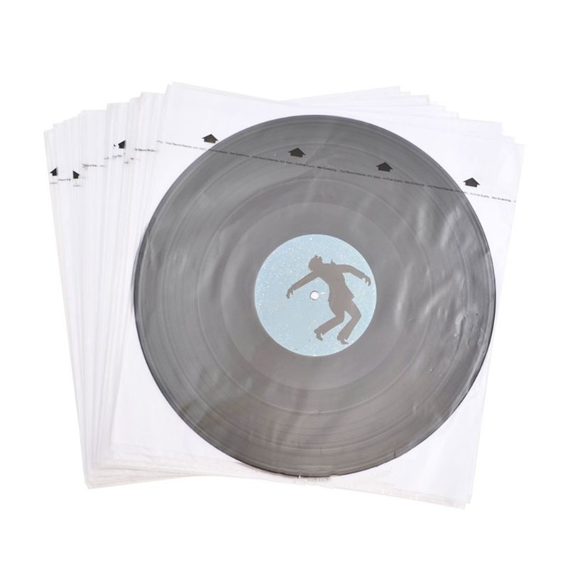 Jual Three-layer Dustproof Wraps Decal Skin for 12 Inches Vinyl Record ...