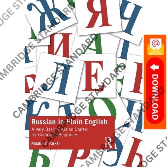 Jual BELI 3 BONUS 1 Russian in Plain English - A Very Basic Russian ...