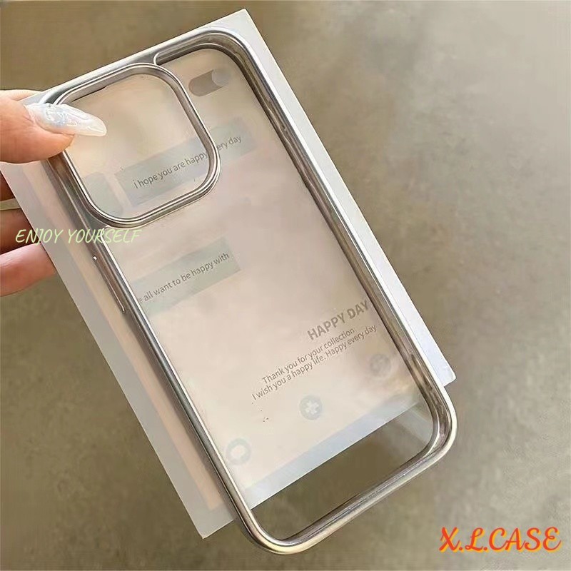 Jual Casing Lembut Pelapisan Transparan Warna Murni Sederhana ...