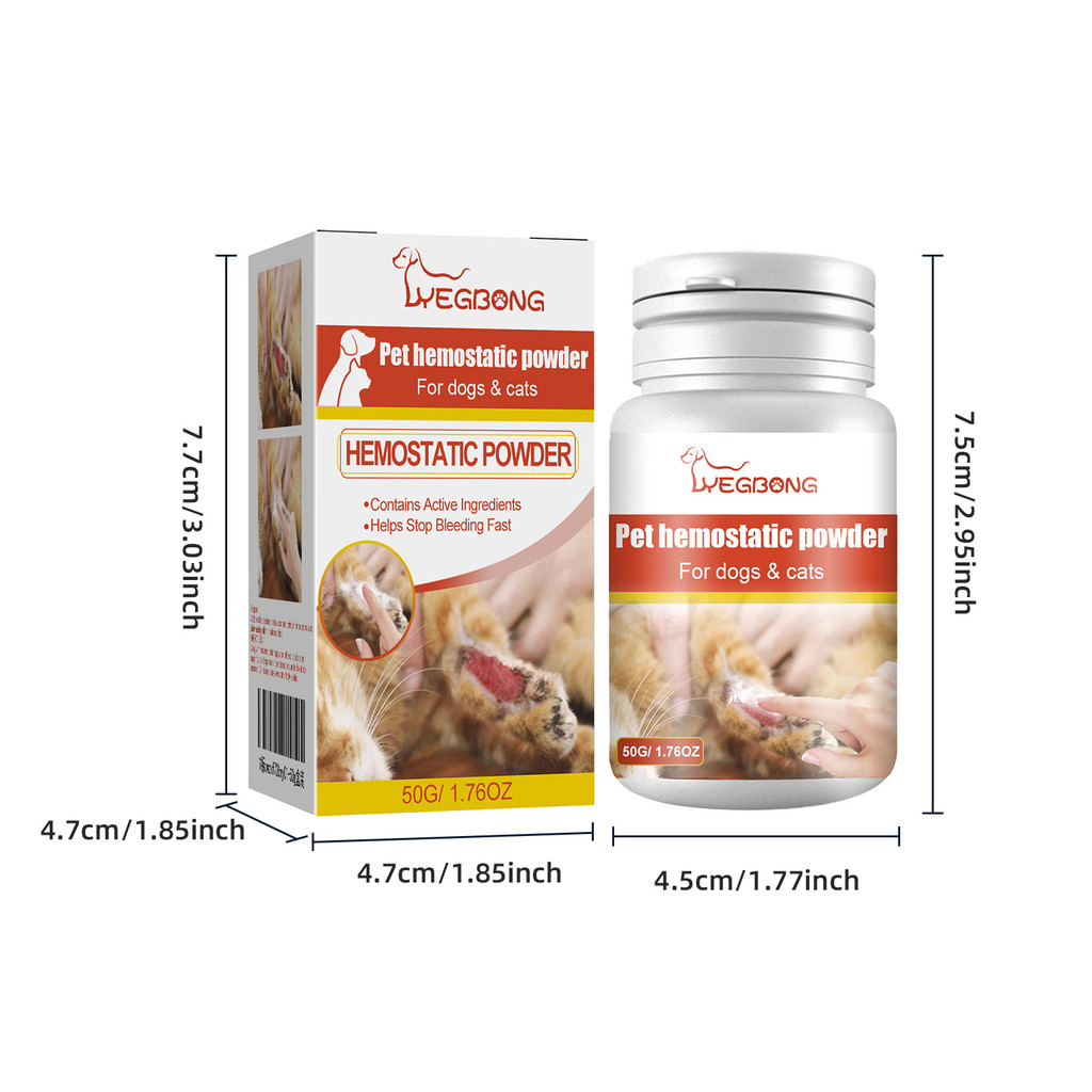 Jual Pet hemostatic powder, cat and dog nail bleeding hemostatic powder ...