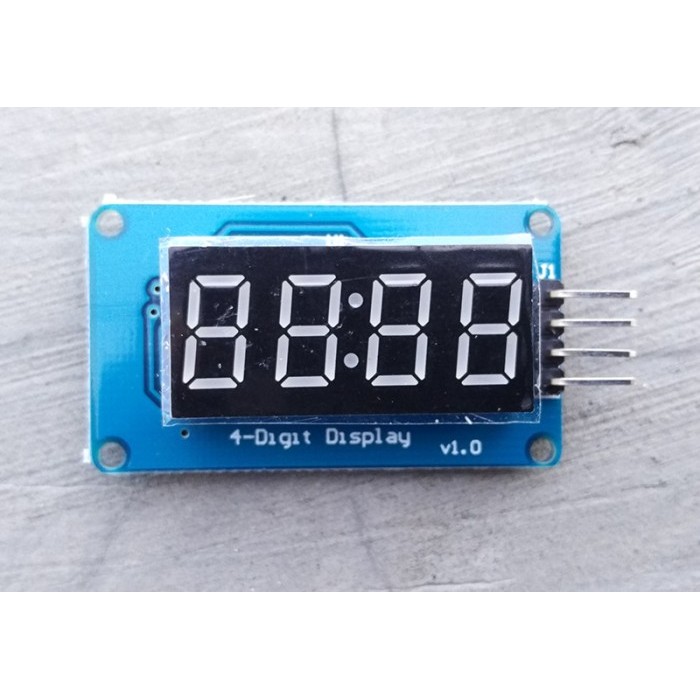 Jual KZM 4 Digit 7Segment Two Wire Display Module TM1637 | Shopee Indonesia