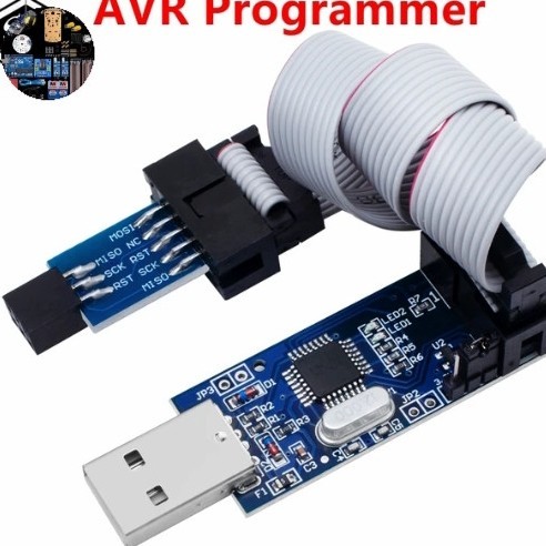 Jual NEW SET PART ART TECHNO USB ASP + AVRISP / USBasp USBISP USP ...