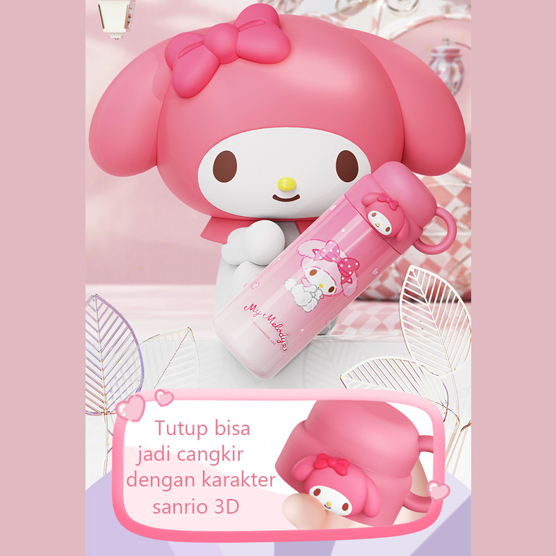 Jual ORIGINAL SANRIO LICENSE Botol Minum Tumbler Termos Cup Karakter Sanrio Anak 316 304 ...