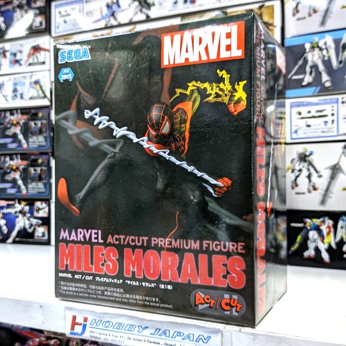 Jual Marvel Act / Cut Premium Figure - Miles Morales | Shopee Indonesia