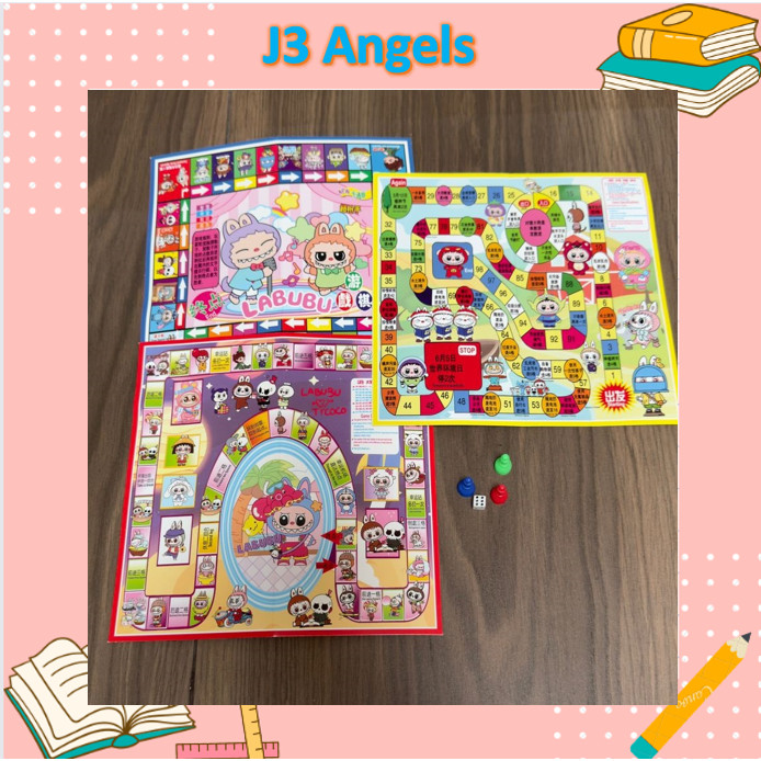 Jual J3 - Board Game Labubu lucu mainan zaman dulu sanrio | Shopee ...