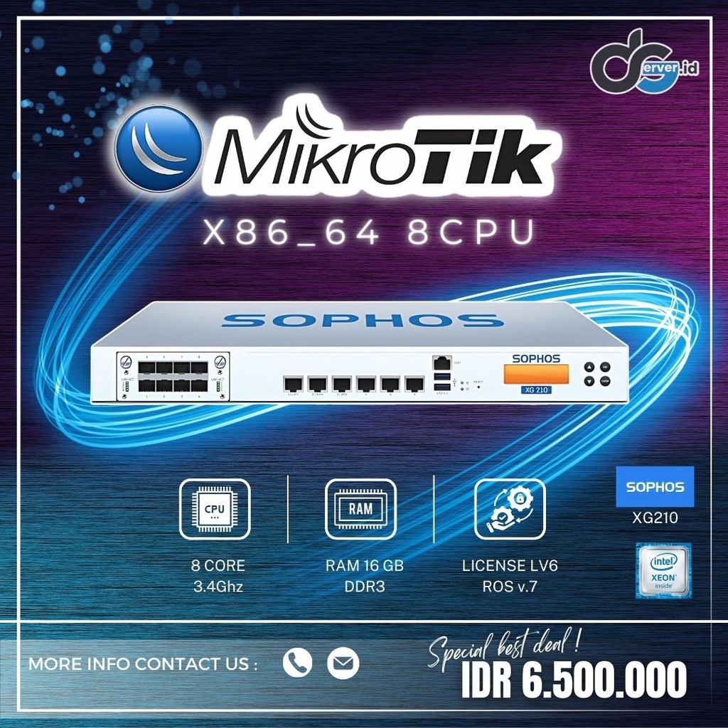 Jual Mikrotik x86 8 core 3.4Ghz | Shopee Indonesia