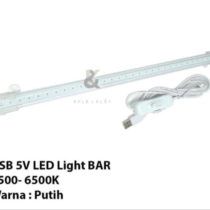 Jual lampu led usb lampu TL led led tube panjang 5V usb dengan saklar ...