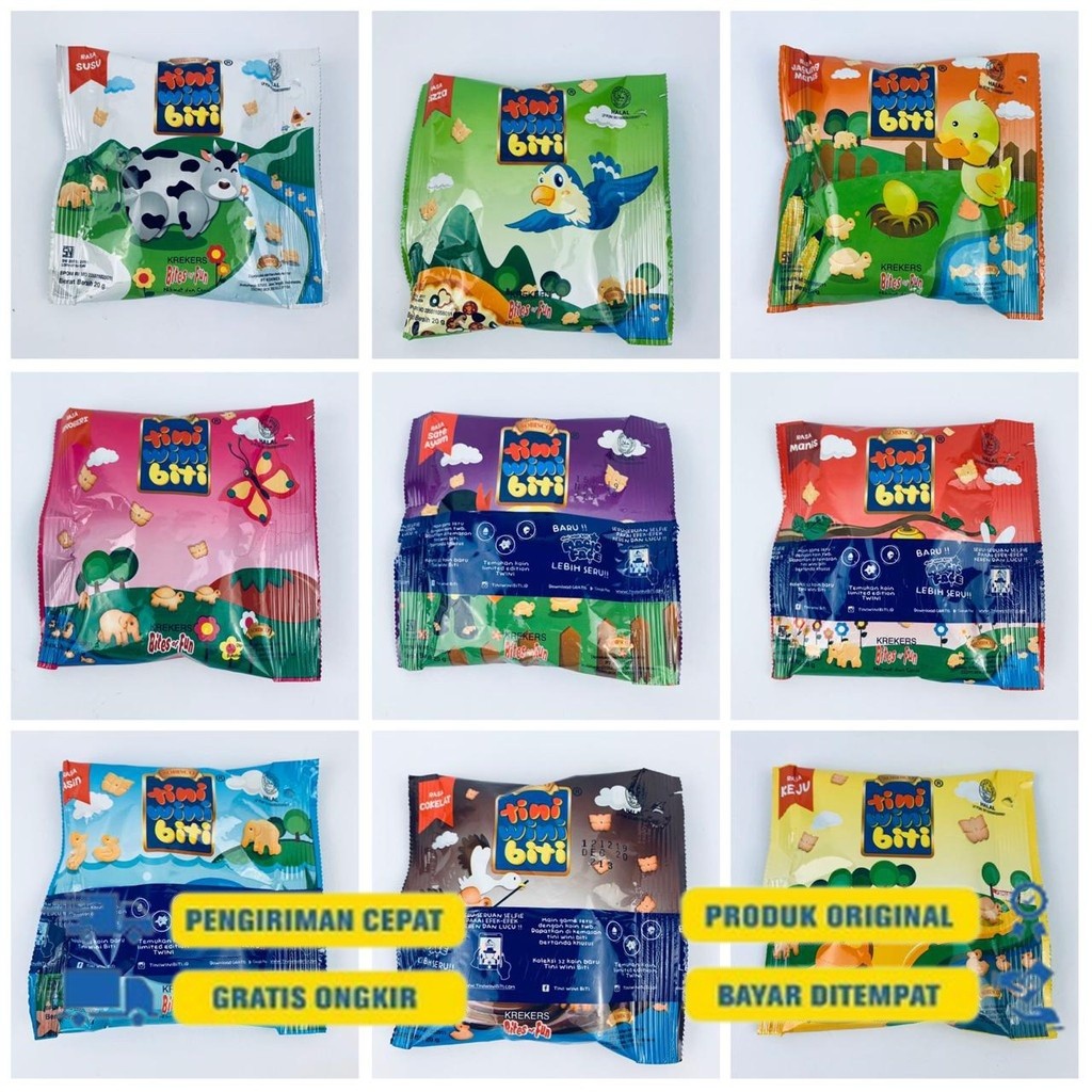 Jual Tini WIni Biti Biskuit 30gr All Varian | Shopee Indonesia