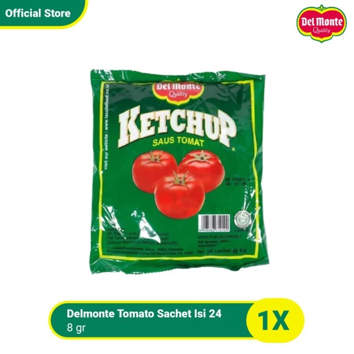 Jual Delmonte Tomato Sachet Isi 24 / Delmonte Tomato Sauce Sachet ...