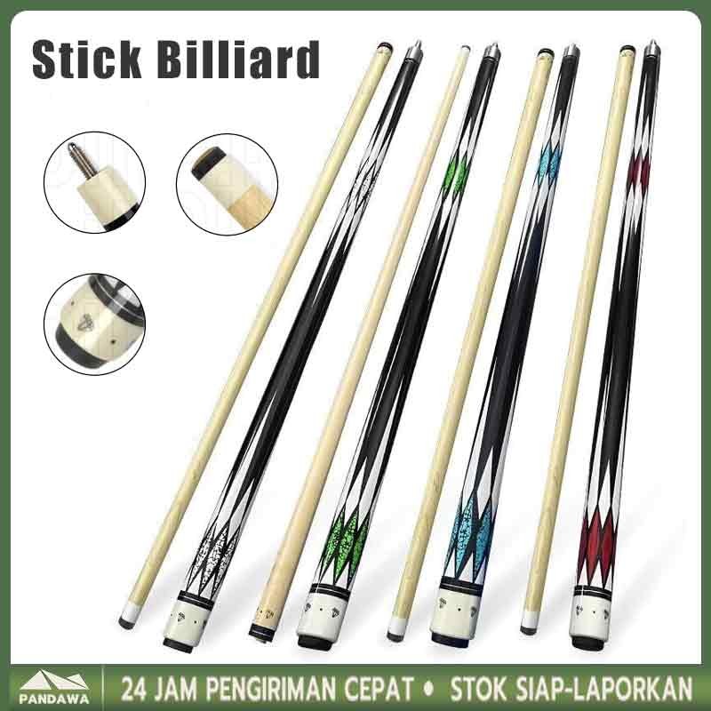 Jual Billiard Cue Stick Shaft 13mm maple grip PU Leather Stik Biliar ...