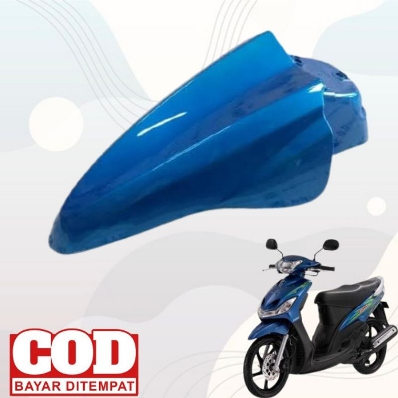 Jual spakbor depan Yamaha Mio smile Tahun 2008 - 2012 Mio sporty Biru ...