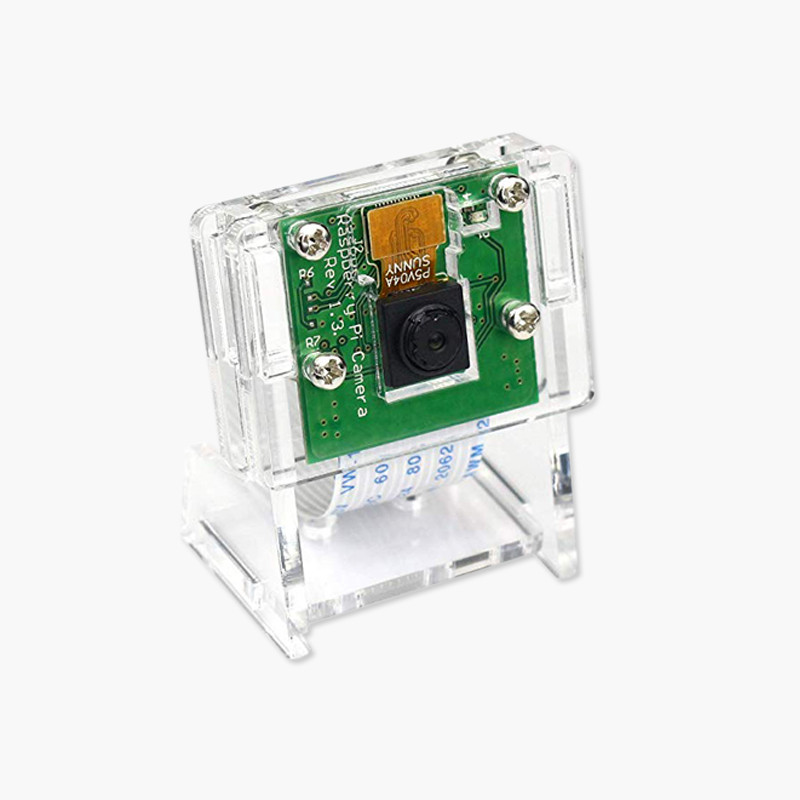 Jual Acrylic Camera Stand For Raspberry Pi Camera Module Protective ...