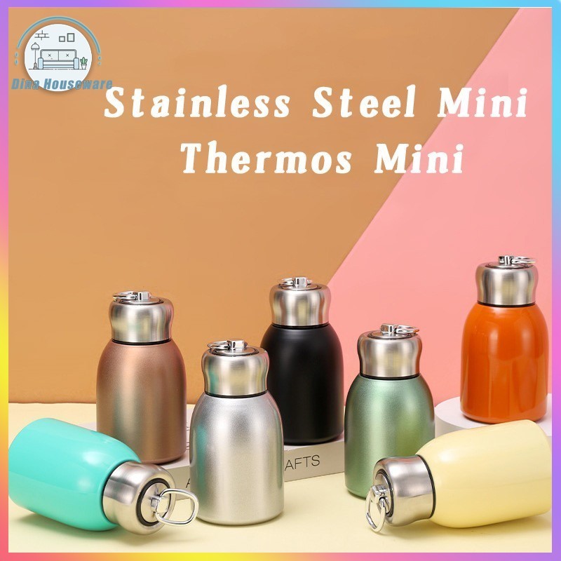 Jual Portabel Botol Minum Thermos Mini Tahan Panas dan Dingin Termos ...