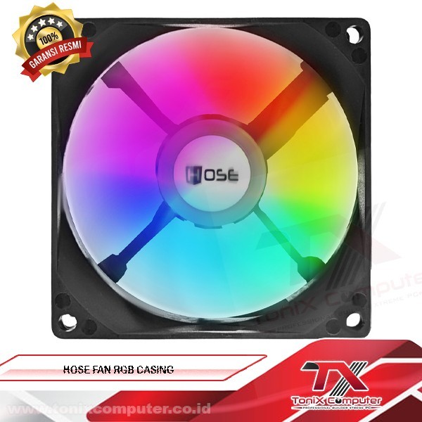 Jual HOSE FAN RGB CASING 8CM | Fan Casing PC | Fan 8CM RGB | Shopee ...