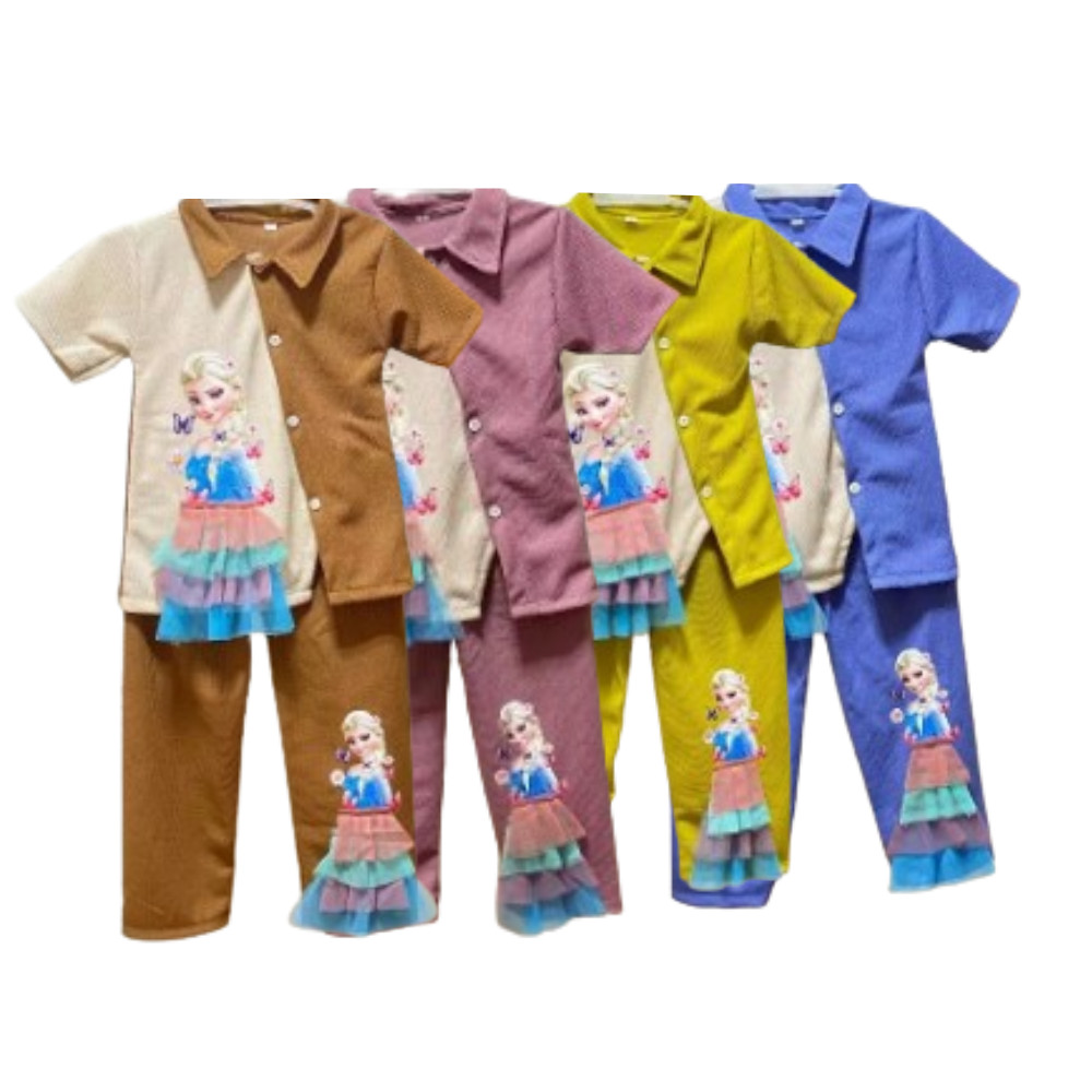 Jual PRINCESS ELSA Pakaian Anak Perempuan Setelan Princess Elsa ...