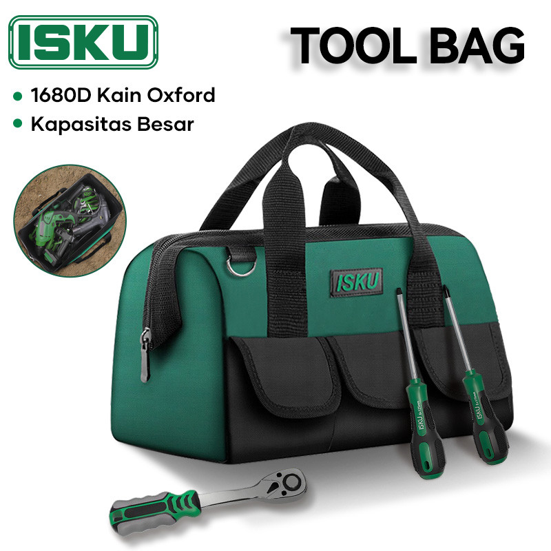 Jual NEW PRODUCT ISKU TOOL BAGS BESAR 13/16/18 INCH BAHAN KAIN OXFORD ...