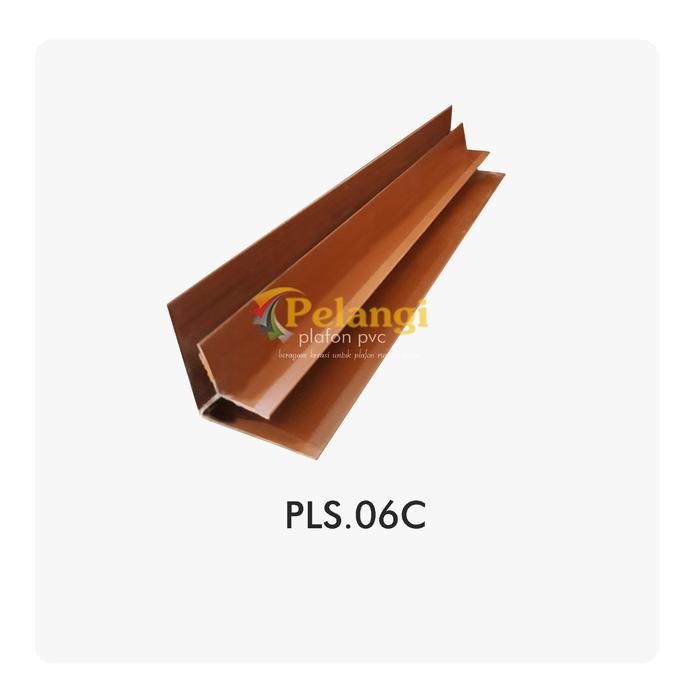 Jual List Siku Dalam PVC Polos - coklat | Shopee Indonesia