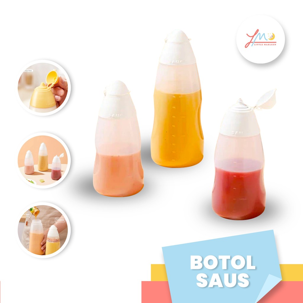 Jual Botol Saus Remas Pencet Tempat Sambal Saos Tomat Kecap Serbaguna ...