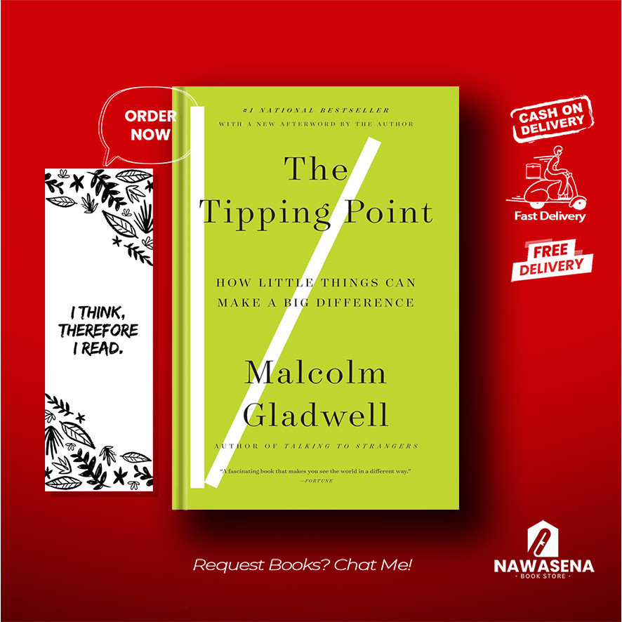 Jual The Tipping Point - Malcolm Gladwell (English) | Shopee Indonesia