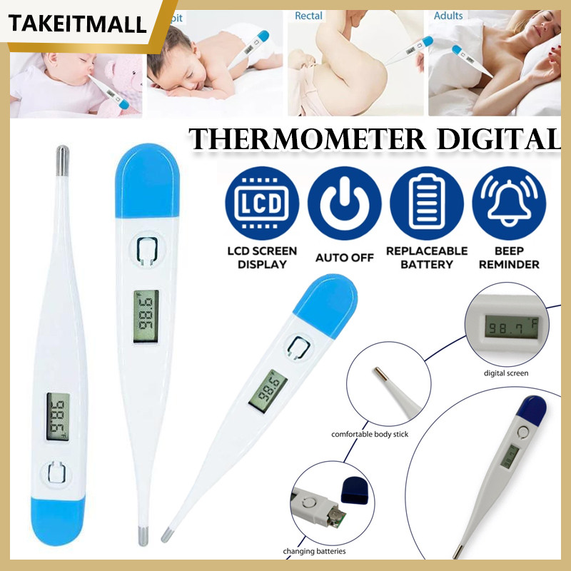 Jual Termometer Digital/ Alat Pengukur Suhu Badan Tubuh Bayi Baby ...
