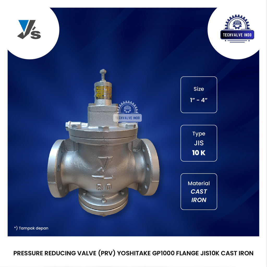 Jual PRESSURE REDUCING VALVE (PRV) YOSHITAKE GP1000 1 1/4" INCH JIS 10K ...