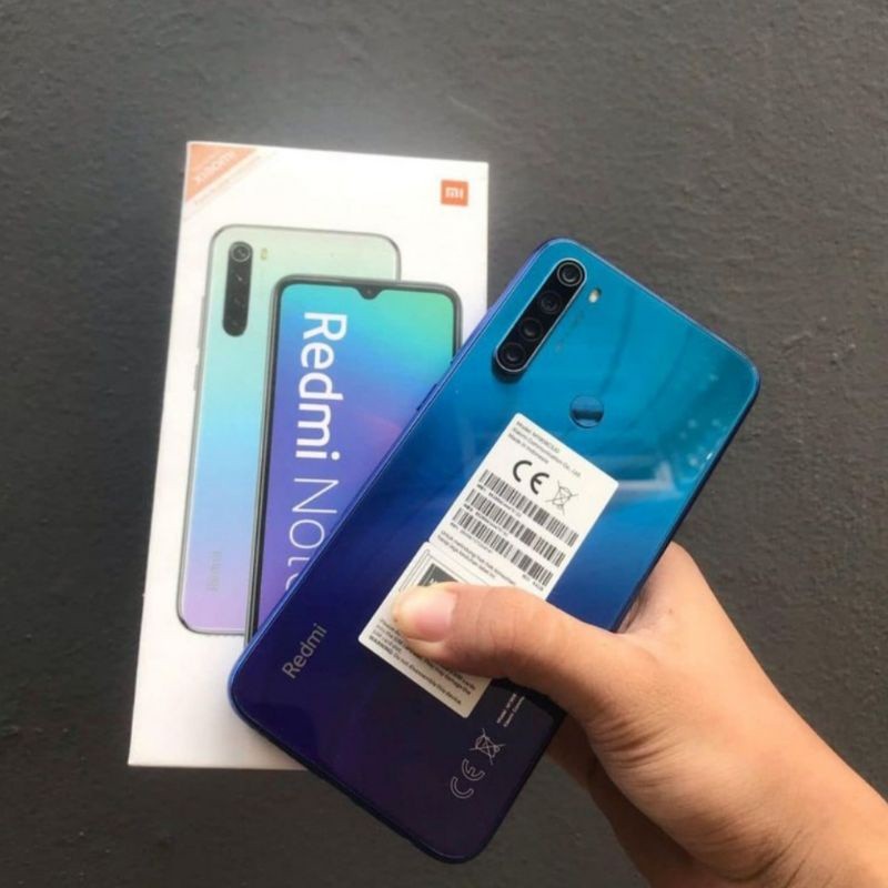 Jual HP Handphone Second Seken Bekas Xiaomi Redmi Note 8 Fullset PALING ...