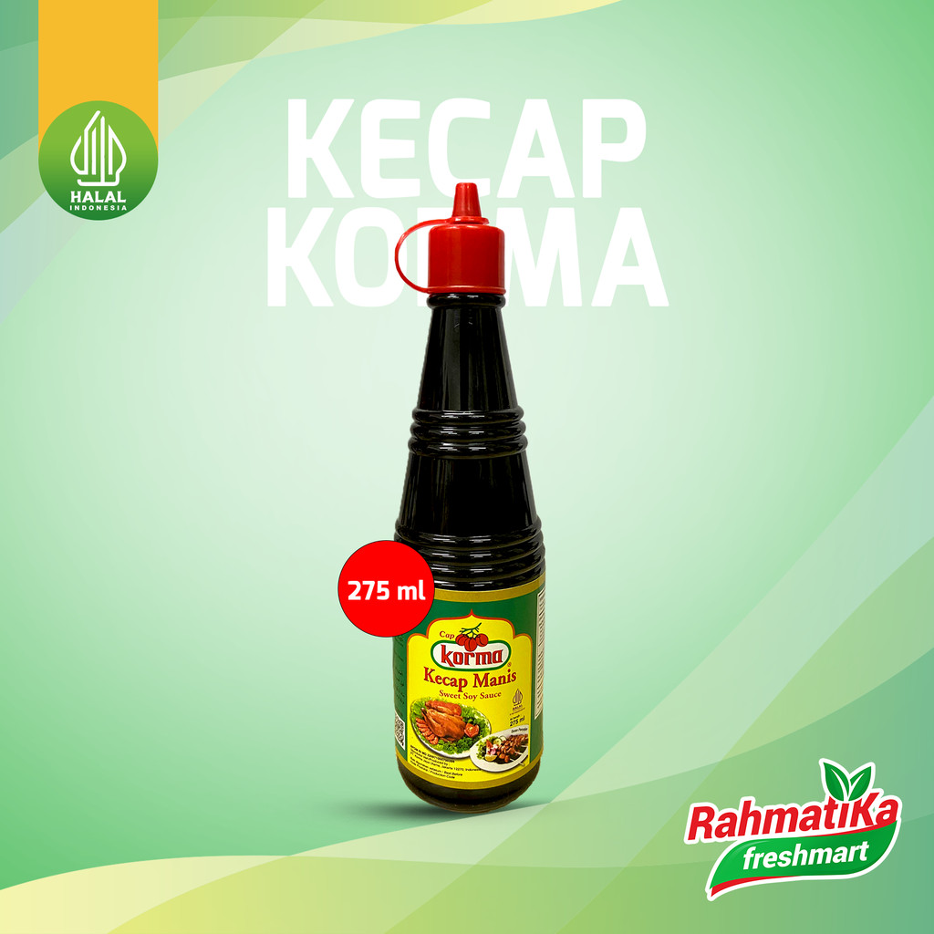 Jual Kecap Cap Korma / Kecap Manis Cap Korma 275 ml | Shopee Indonesia