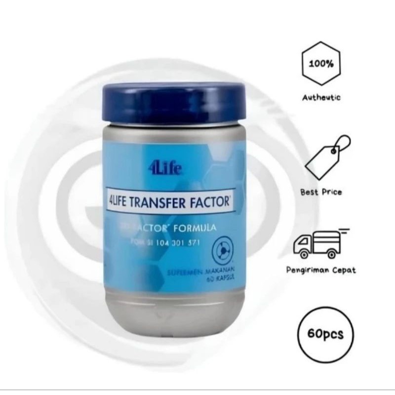 Jual 4Life Transfer Factor Tri Formula isi 60 kapsul Vitamin Suplement ...