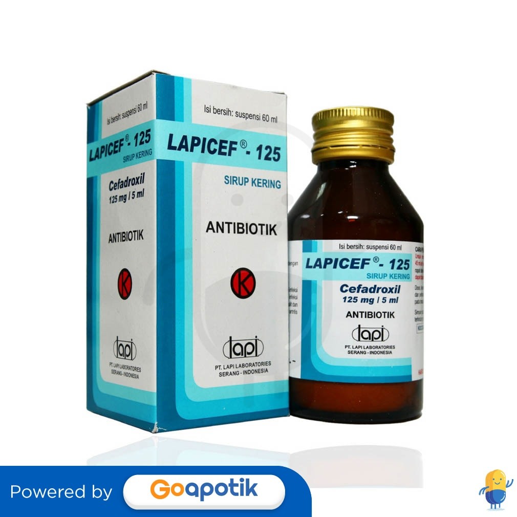 Jual Lapicef 125 Mg/5 Ml Sirup 60 Ml | Shopee Indonesia