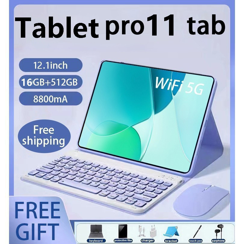 Jual Tablet Android 11.6 Inci Layar Full Screen Dual SIM 5G Wi-Fi Tab ...