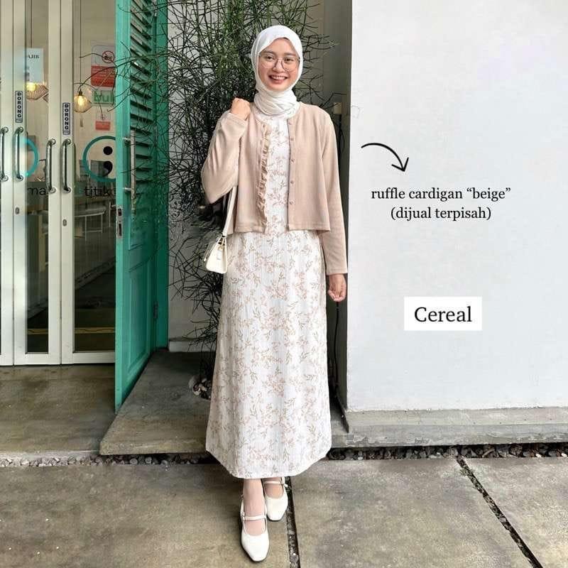 Jual INNER MOTIF BUNGA BAHAN SHAKILA DREAMY | QFS | Shopee Indonesia