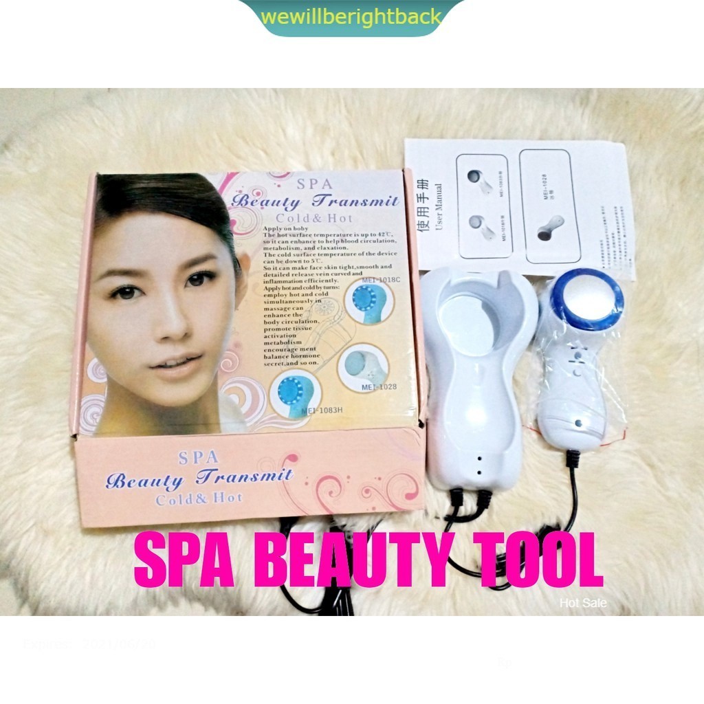 Jual spa blue cold hammer pdt light 2in1 facial spa setrika wajah Alat ...
