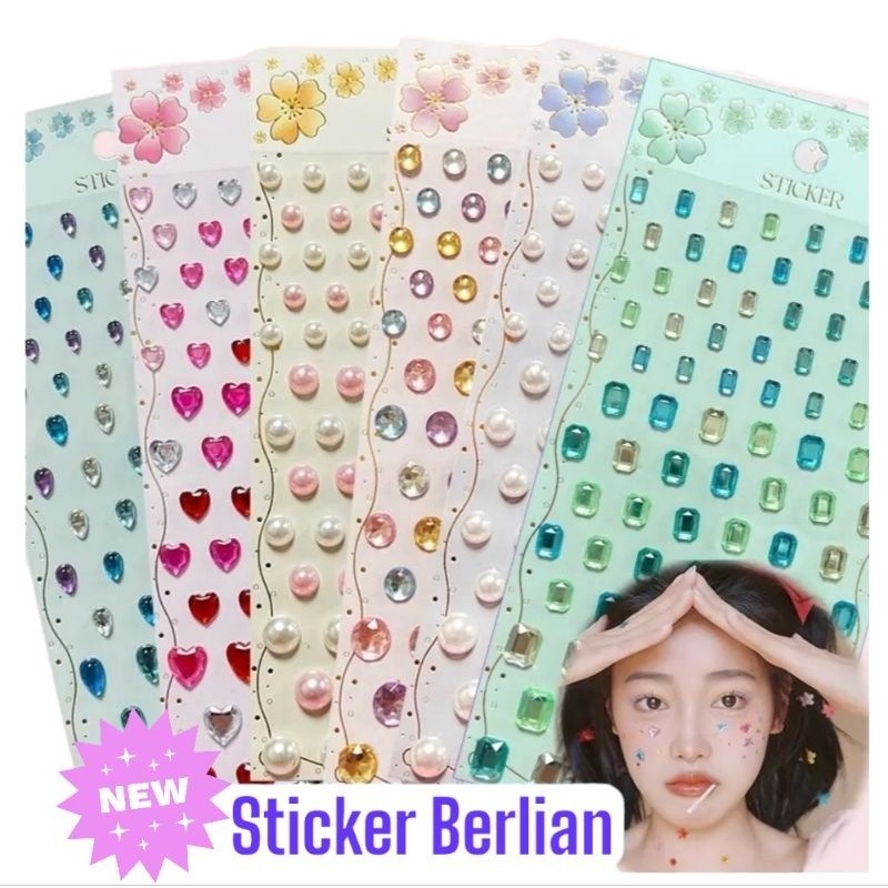Jual MR SHOP [ST 09] Sticker Stiker Berlian Diamond Akrilik DIY Craft ...