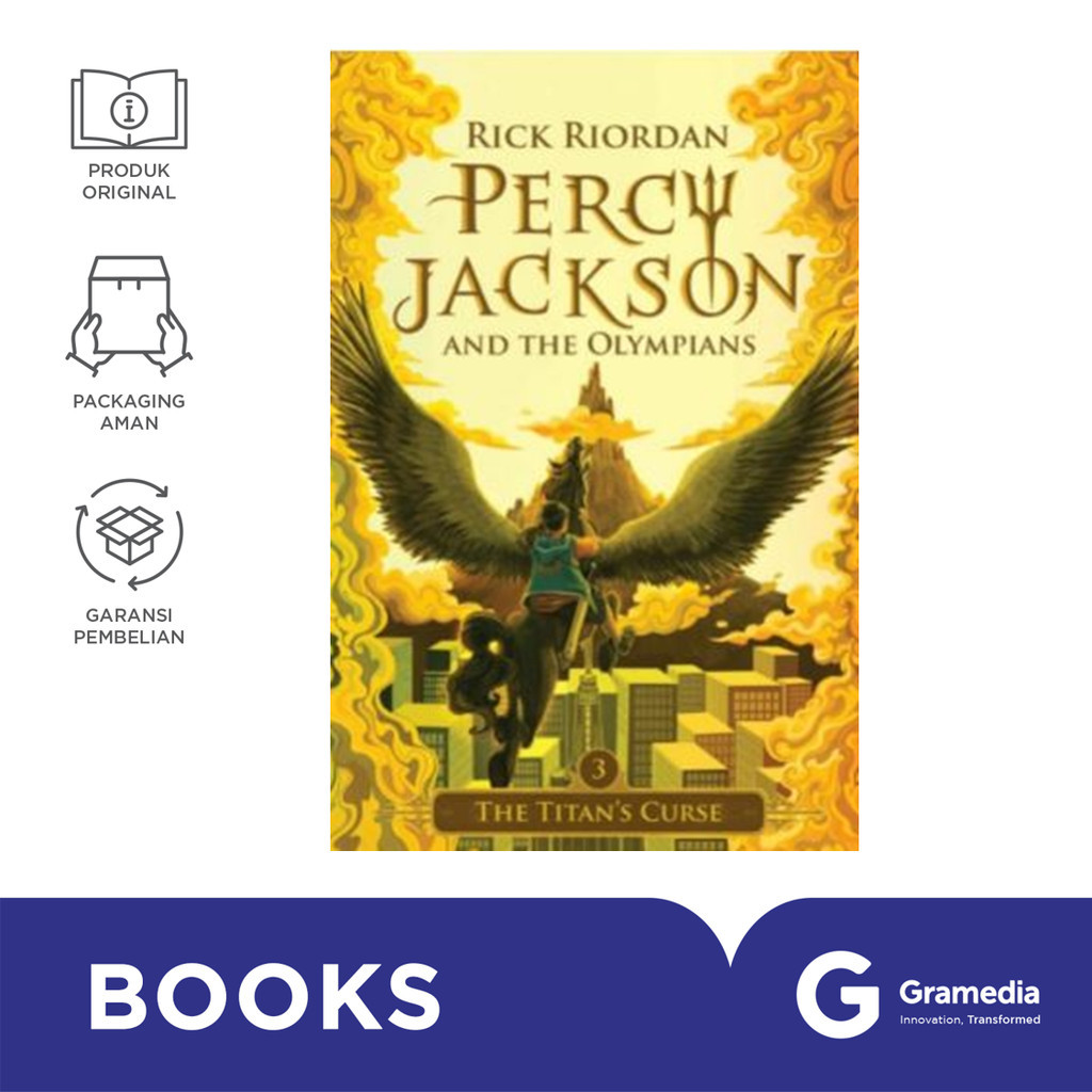 Jual Percy Jackson #3: The Titans Curse (Republish) | Shopee Indonesia