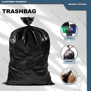 Jual Kantong Plastik Sampah Besar TRASH BAG Hitam Ukuran 30X40 40X60 50X60 50X75 60X100 80X100 ...