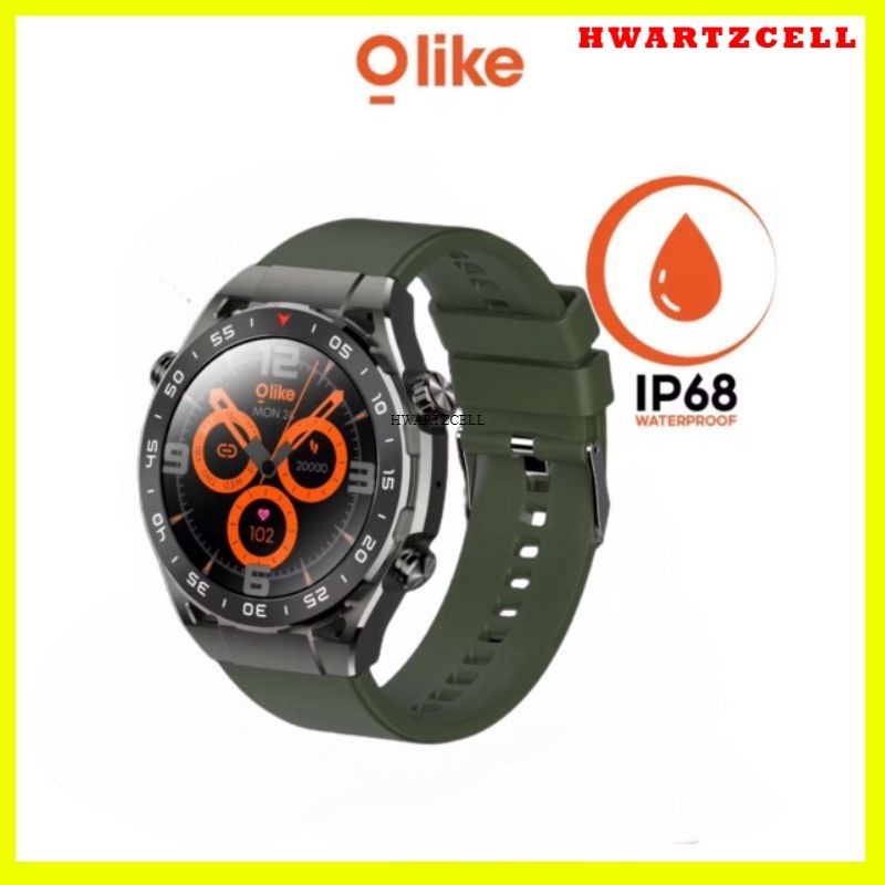 Jual [HWARTZ] OLIKE FM01 ATLAS SMARTWATCH WATERPROOF IP68 GARANSI 1 TAHUN | Shopee Indonesia