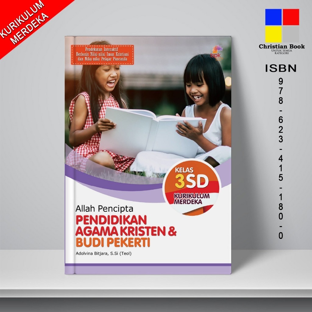 Jual Pendidikan Agama Kristen Kelas 3 SD Allah Pencipta - Kurikulum ...