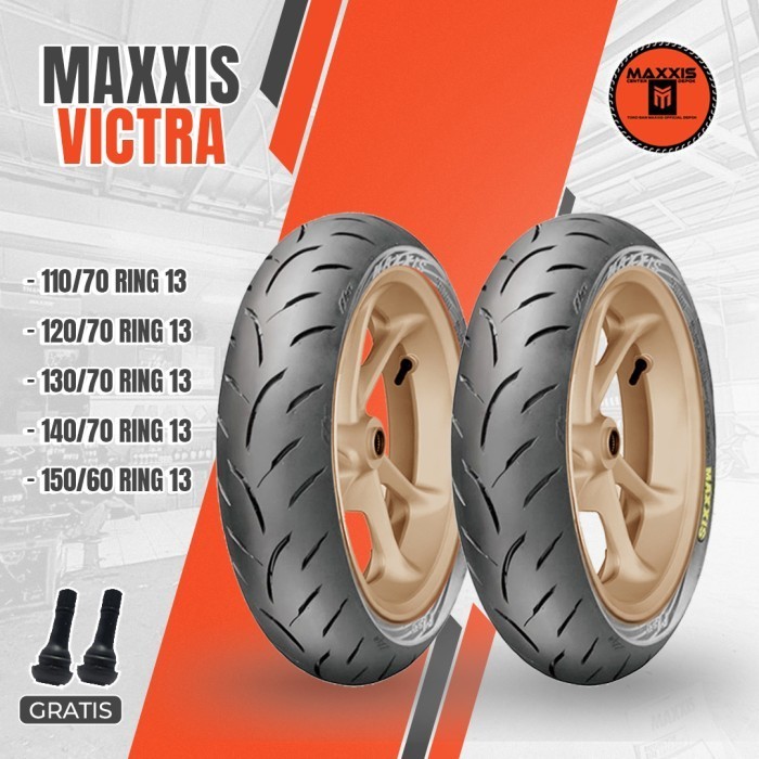 Jual Ban Motor MAXXIS VICTRA Ring 13 Tubeless Ban Motor YAMAHA NMAX ...