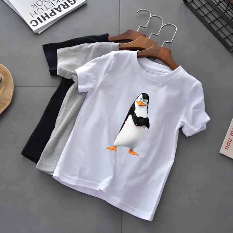 Jual Baju Kaos Anak penguin Pakaian Atasan Anak 1-13 tahun Kaos Oblong ... Jual Baju Kaos Anak penguin Pakaian Atasan Anak 1-13 tahun Kaos Oblong ...