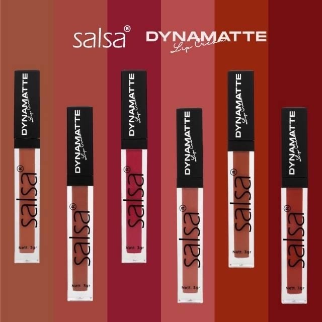 Jual ORIGINAL SALSA Dynamatte Lip Cream - Matte Lip Cream5 | Shopee ...