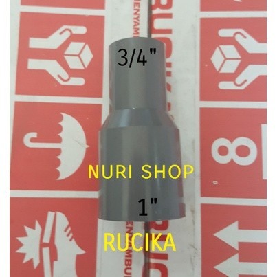 Jual Reducer 1x3/4/ Vlok Sock/ V. sok/ Reducing Socket 1 x 3/4 AW ...