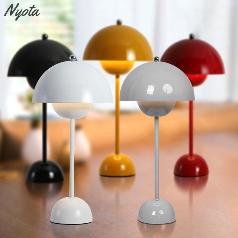 Jual Lampu Meja Kuncup Bunga LED Modern Lampu Meja Jamur Lampu Meja ...