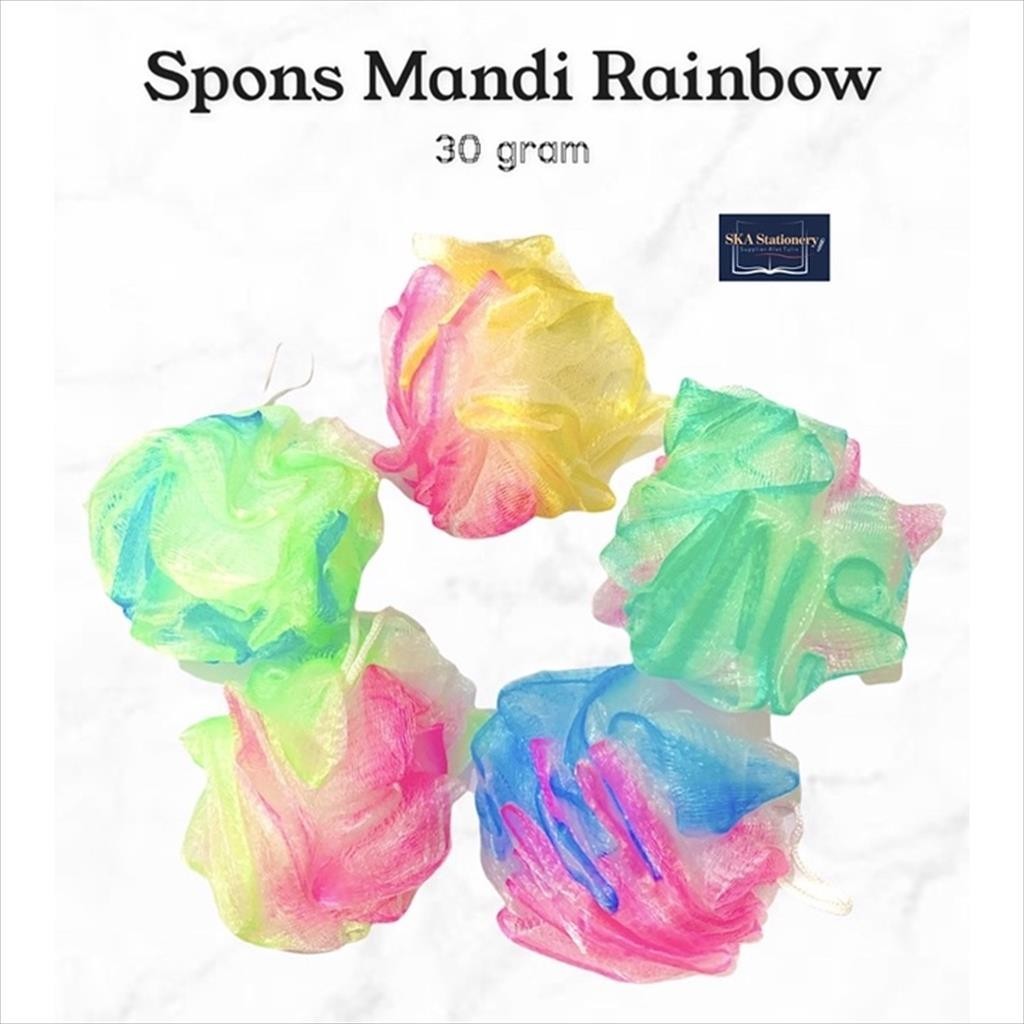 Jual Spons Mandi / Sabut Mandi Jaring 30 gr (Pcs) | Shopee Indonesia