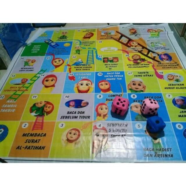 Jual DS24 Ular Tangga Raksasa gratis dadu. | Shopee Indonesia