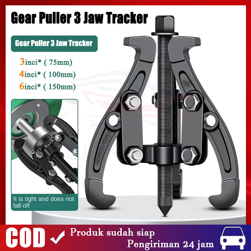 Jual 【Ready Stock,COD】Treker 3 Kaki 3" 4" 6" Inch Traker - Alat Melepas Bearing,alat pencabut ...