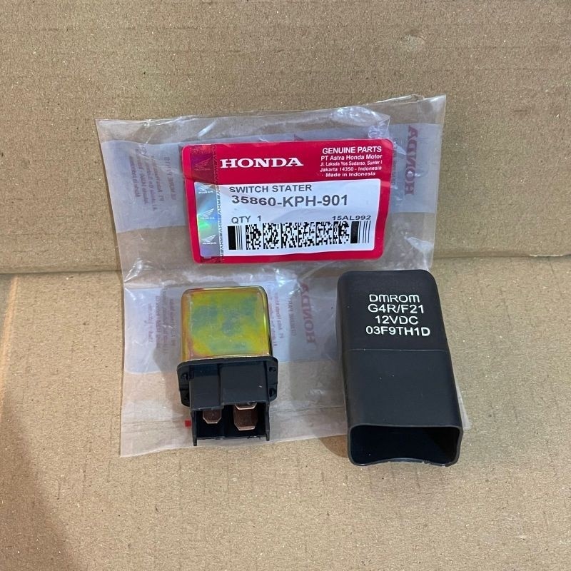 Jual BENDIK RELAY SWITCH STATER STARTER KHARISMA SUPRA X 125 BEAT VARIO ...